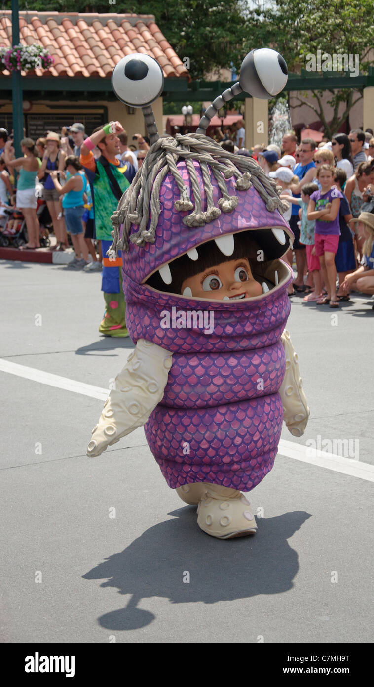 boo monsters inc in the disney pixar countdown to fun parade in walt ...