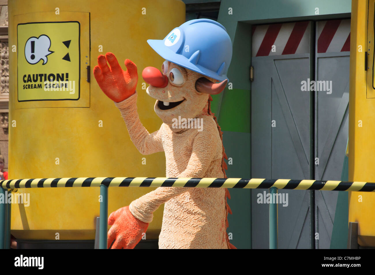 smitty monsters inc in the disney pixar countdown to fun parade in walt ...