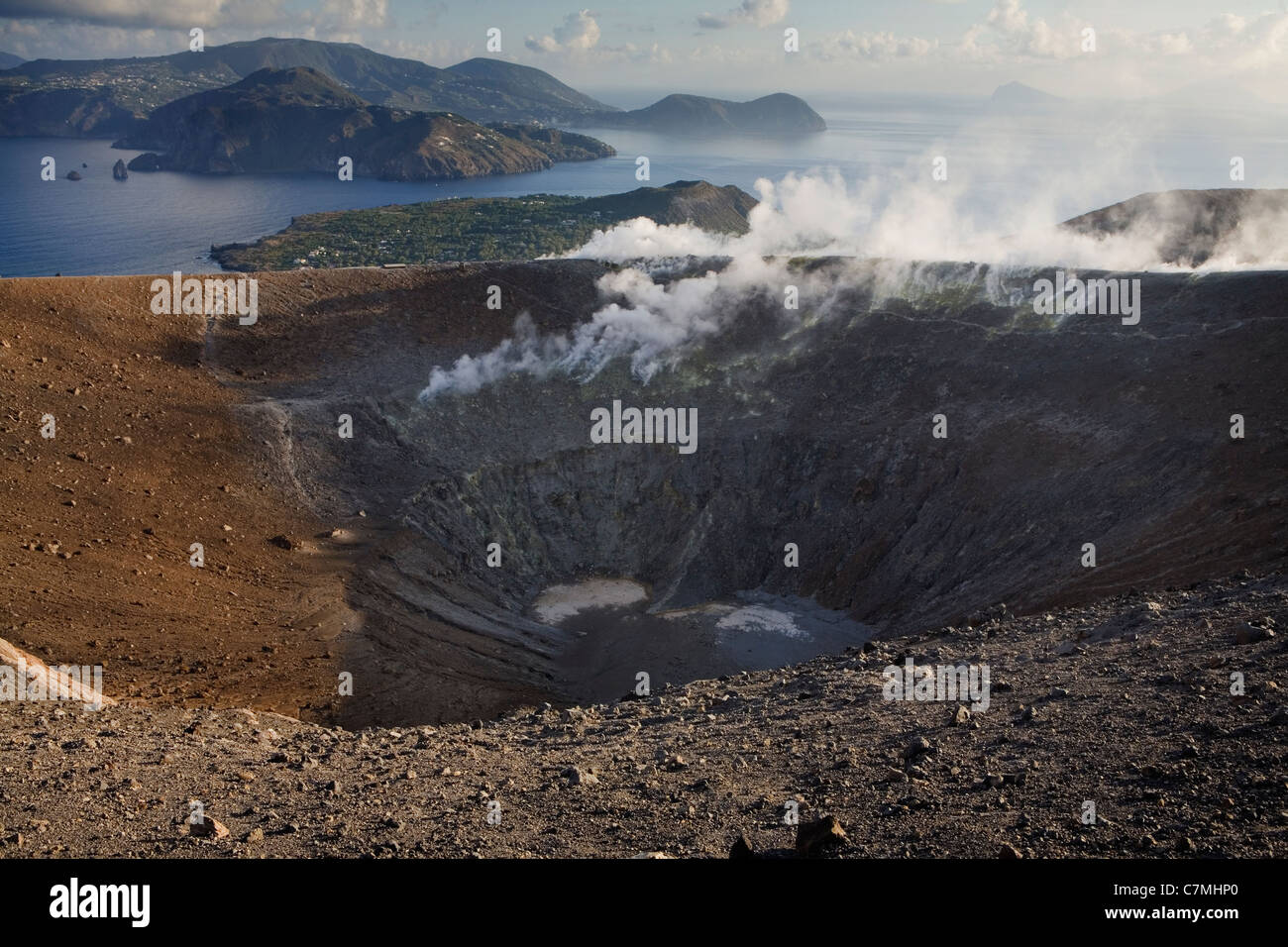 Vulcano island sicily lava hi-res stock photography and images - Alamy