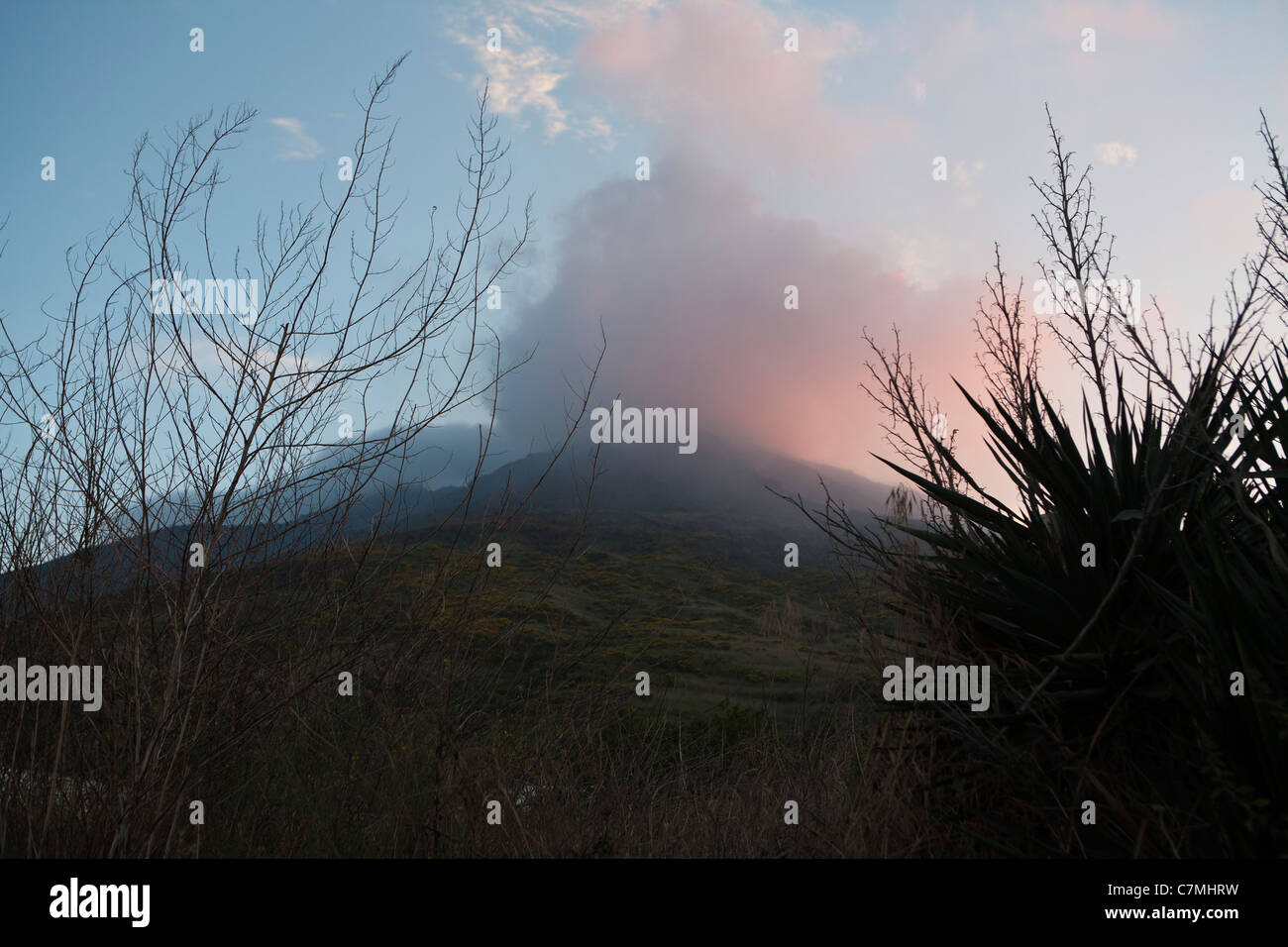 Stromboli eruption lava tourist hi-res stock photography and images - Alamy