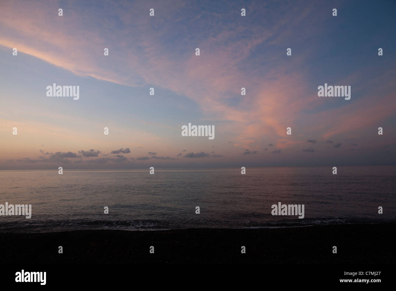 Beach on Stromboli island Stock Photo - Alamy