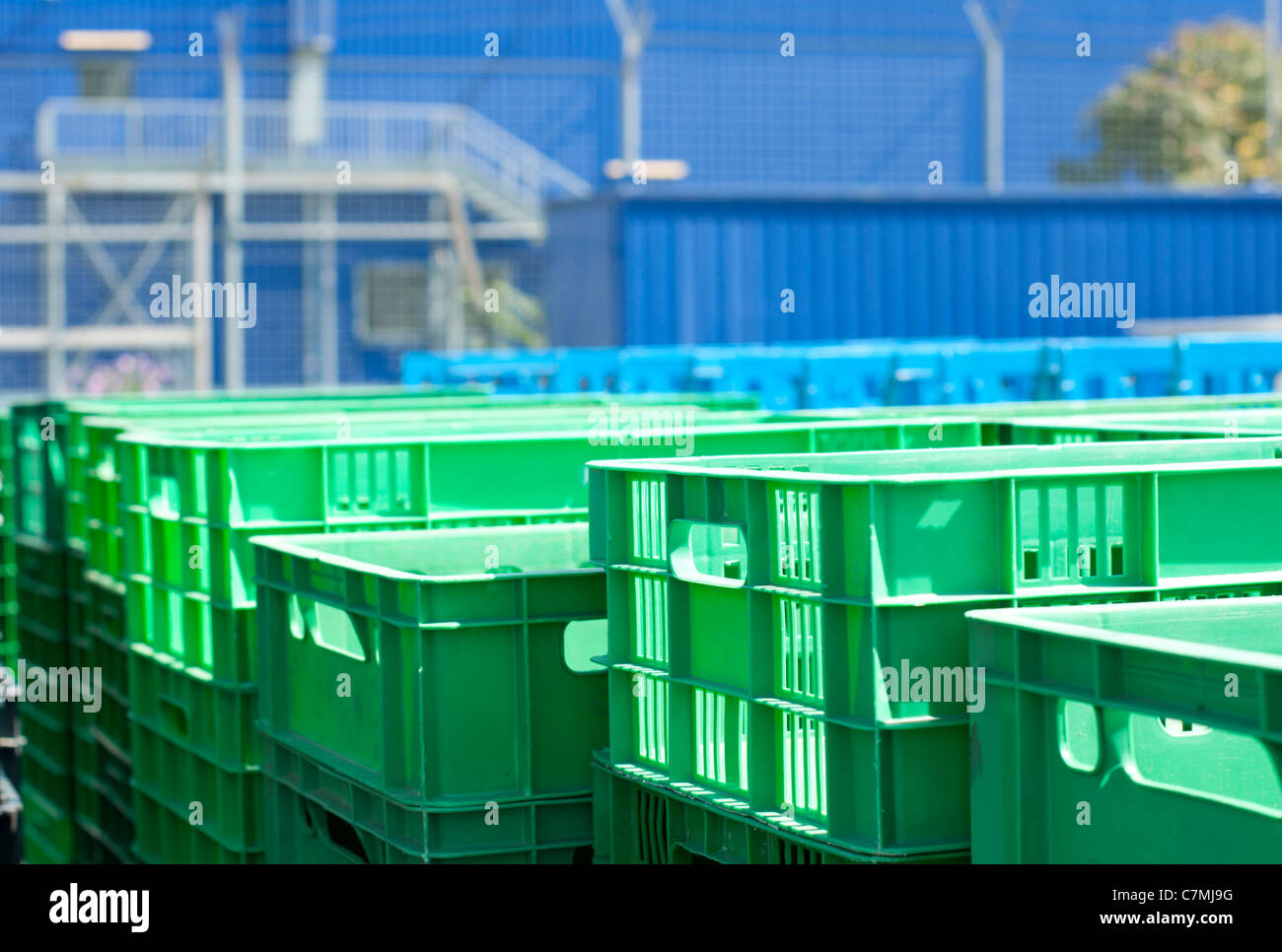 Plastic crate hi-res stock photography and images - Alamy