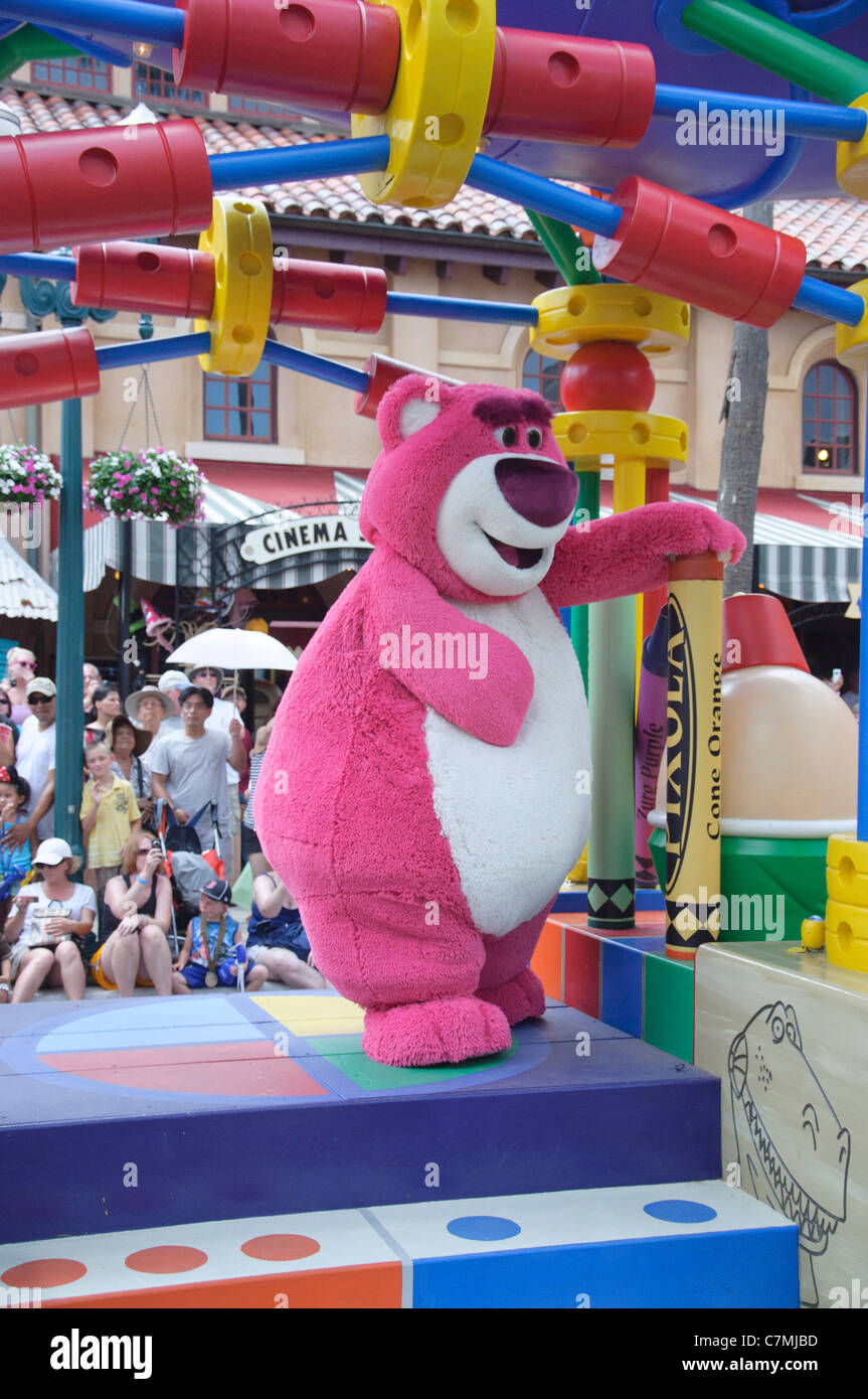 Lots-o’-Huggin’ bear in the disney's countdown to fun parade in walt ...