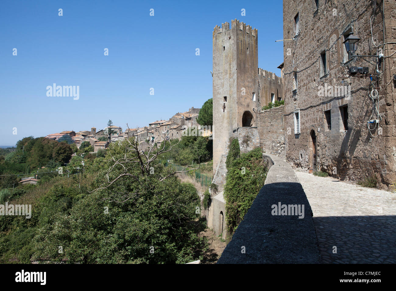 Vetralla, Hilltop town Stock Photo - Alamy