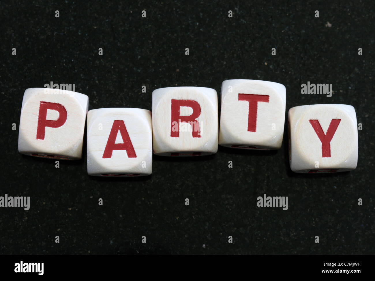 Word party hi-res stock photography and images - Alamy