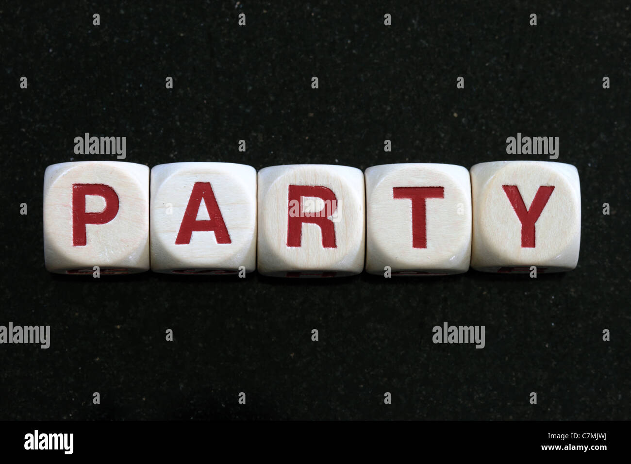 Word party hi-res stock photography and images - Alamy