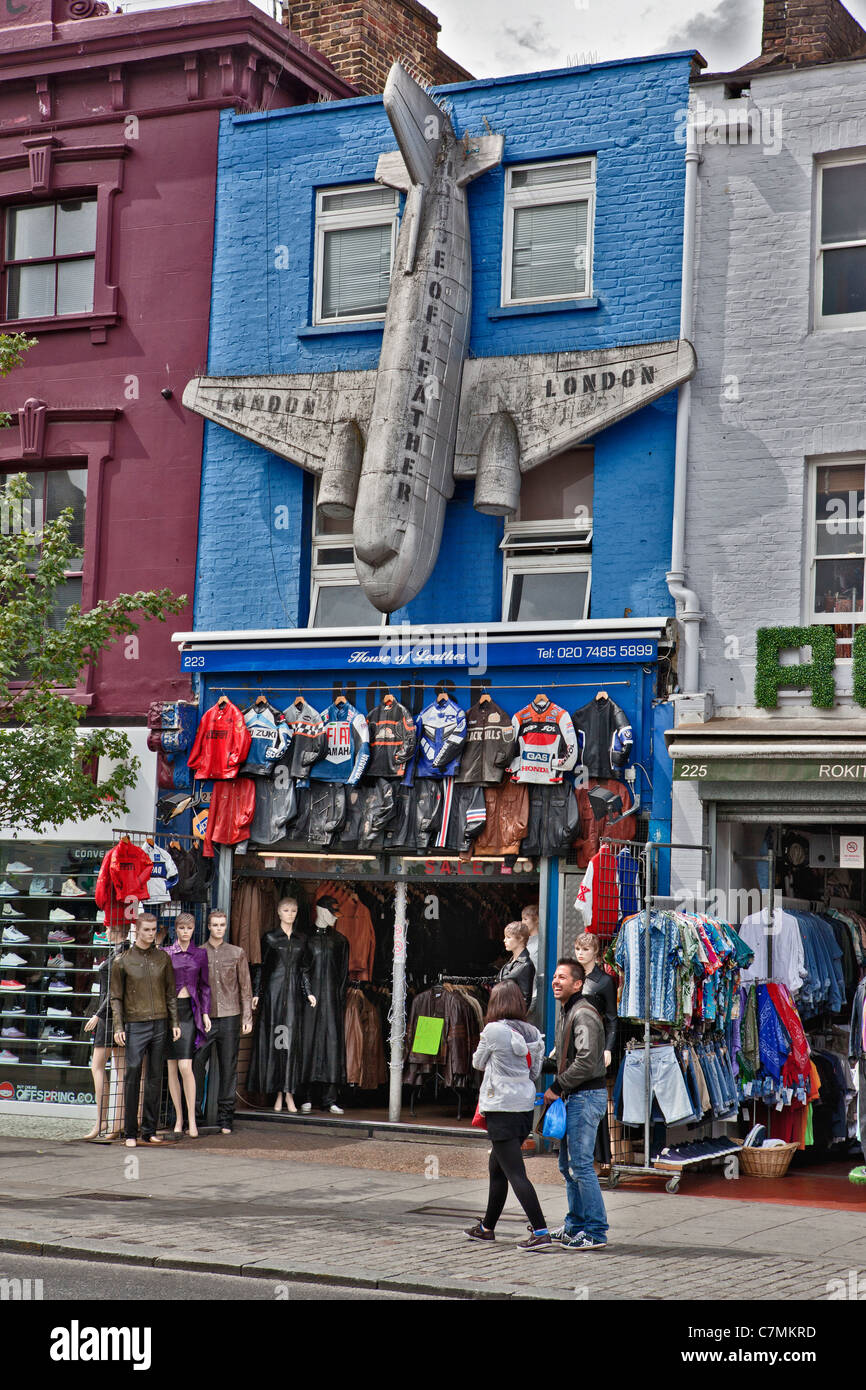 Shop in Camden, London, England Stock Photo - Alamy