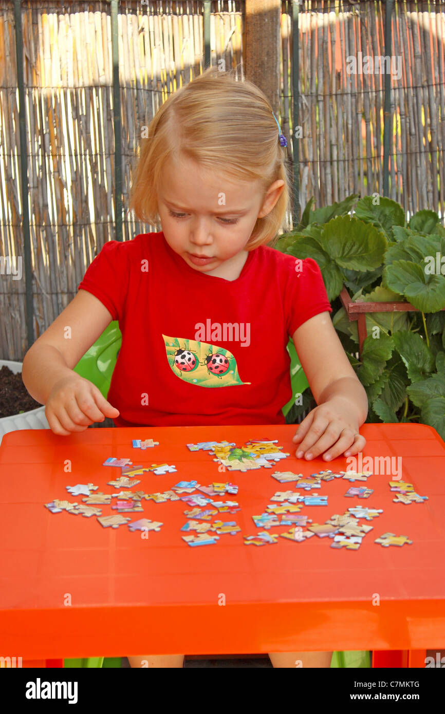 Toy puzzles hi-res stock photography and images - Alamy