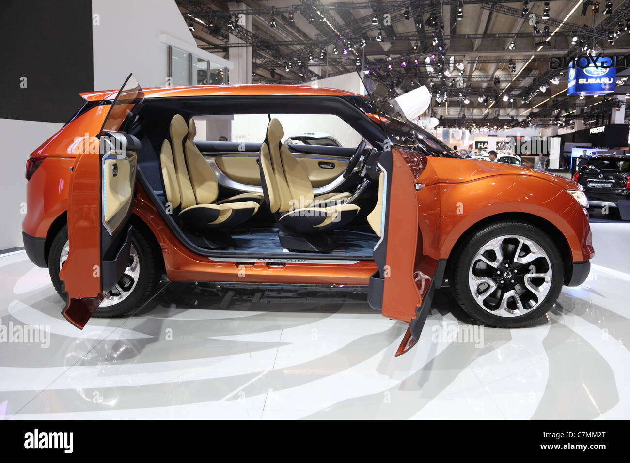 The SsangYong XIV Concept Car at the 64th IAA (Internationale Automobil ...
