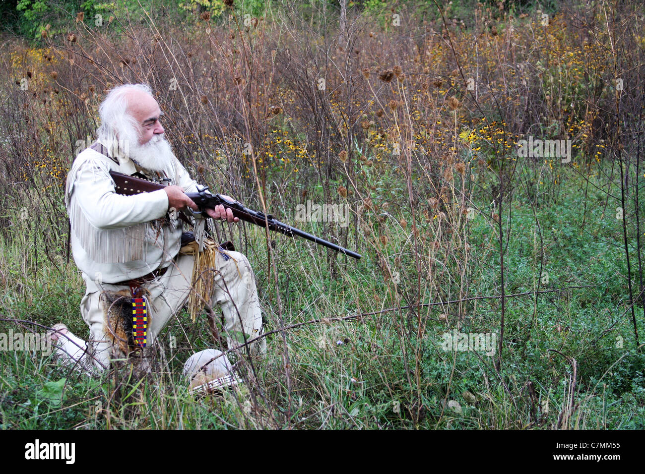 Buckskinner hi-res stock photography and images - Alamy