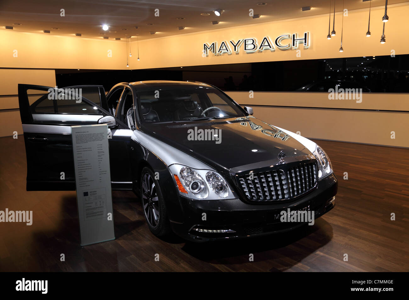 FRANKFURT - SEPT 24: Maybach Luxury Car at the 64th IAA (Internationale ...