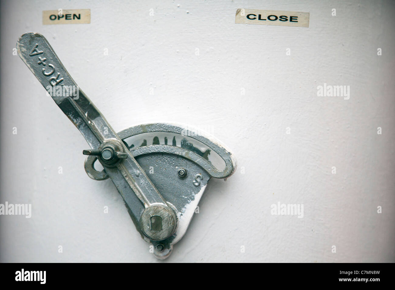 open and close lever choose which one on a boat Sir Walter Scott on ...