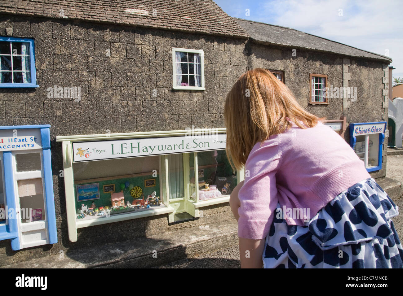 Model village, Wimborne Minster, Dorset Stock Photo - Alamy