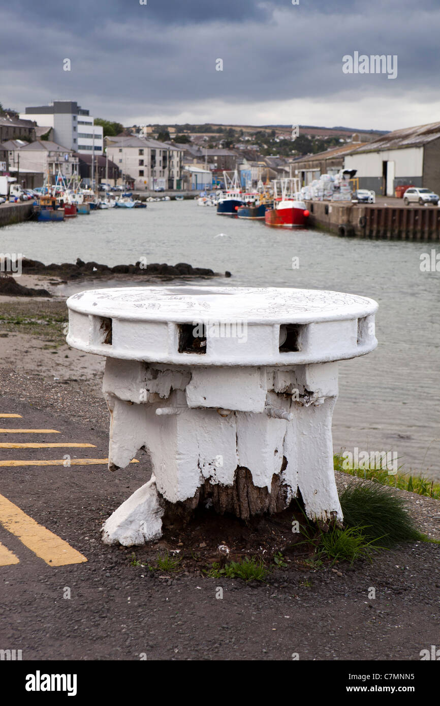 Ireland, Co Wicklow, Wicklow harbour, Leitrim river quay, historic ...