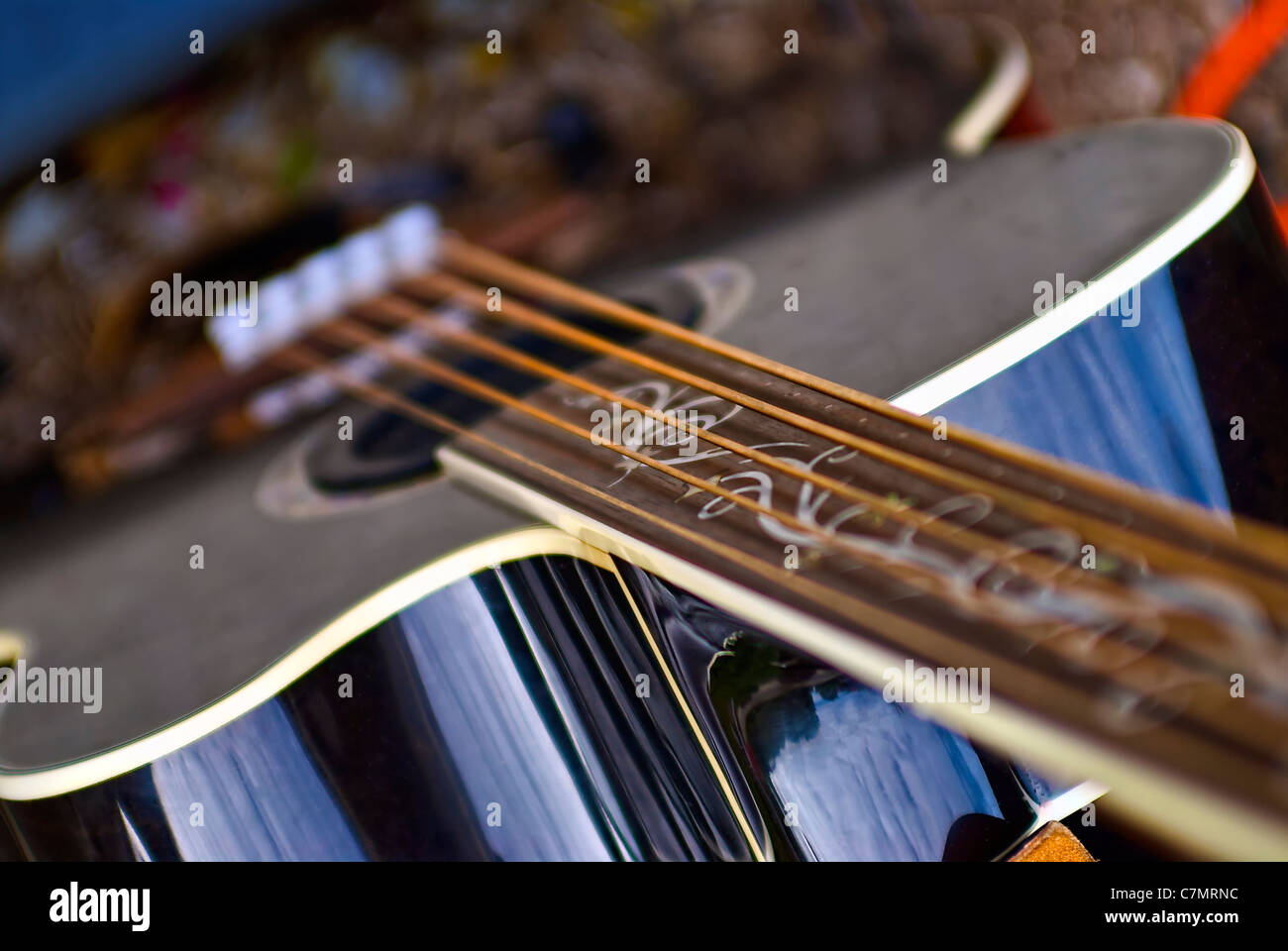 Jazz musician guitar hi-res stock photography and images - Alamy