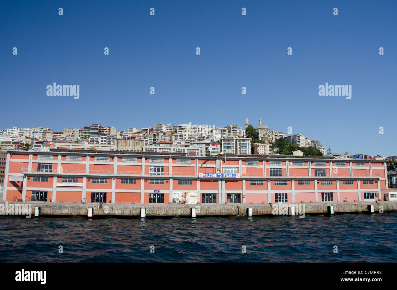 Turkey, Istanbul. Cruise ship pier Stock Photo - Alamy
