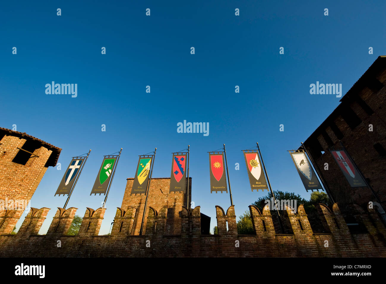 Visconti castle, Legnano, Lombardy, Italy Stock Photo - Alamy