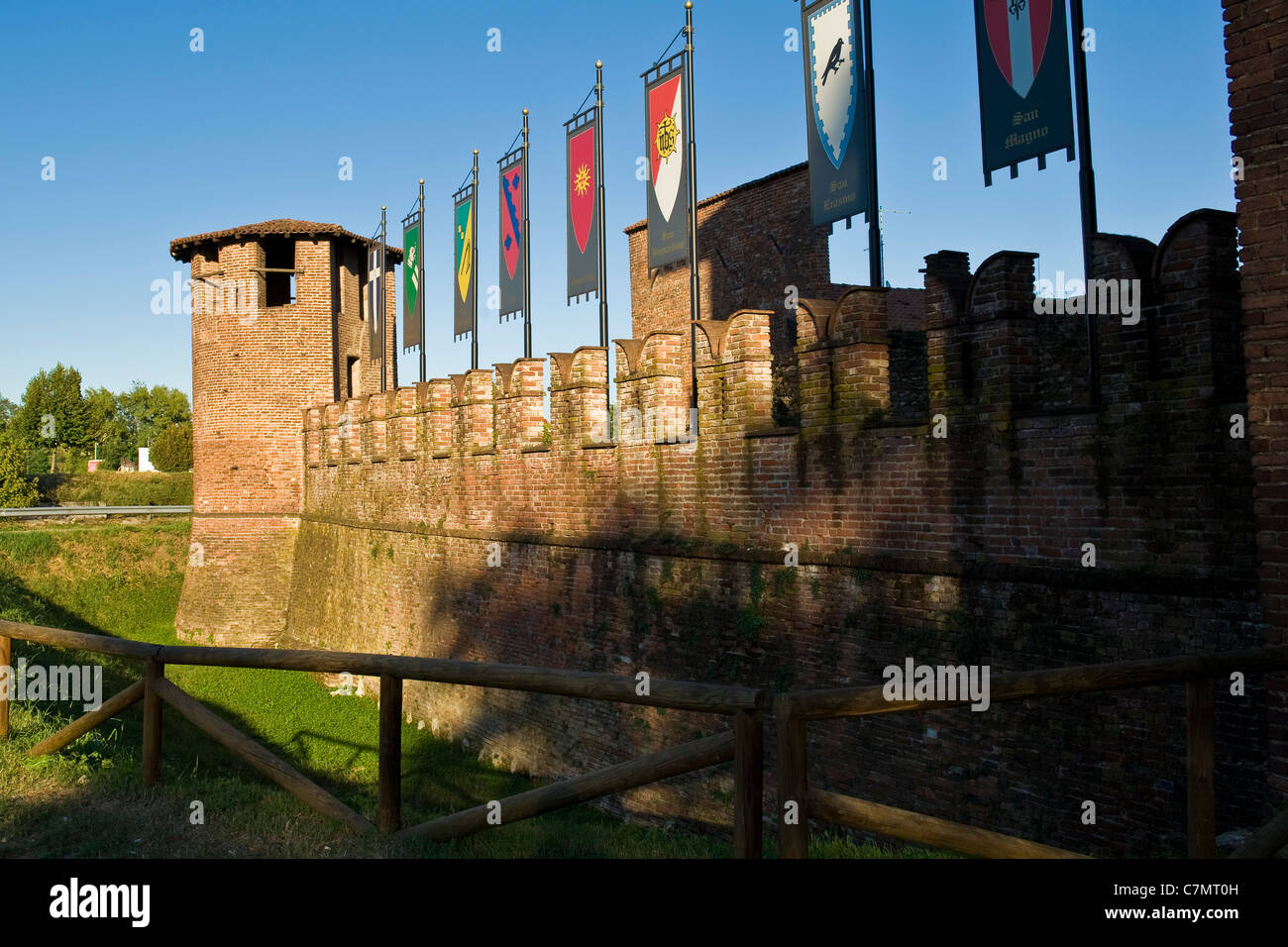 Visconti castle, Legnano, Lombardy, Italy Stock Photo - Alamy