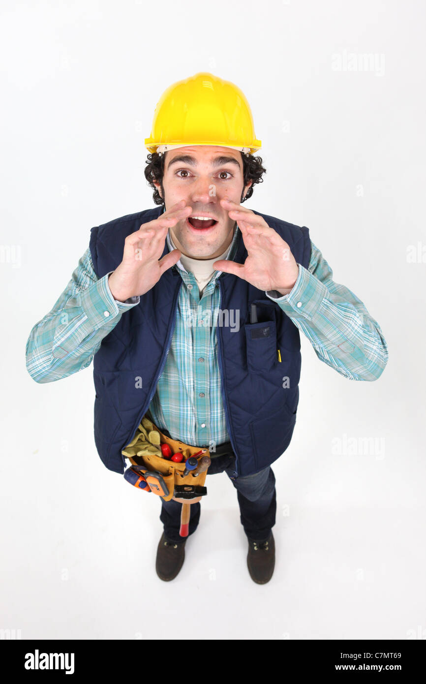 Hollering hi-res stock photography and images - Alamy