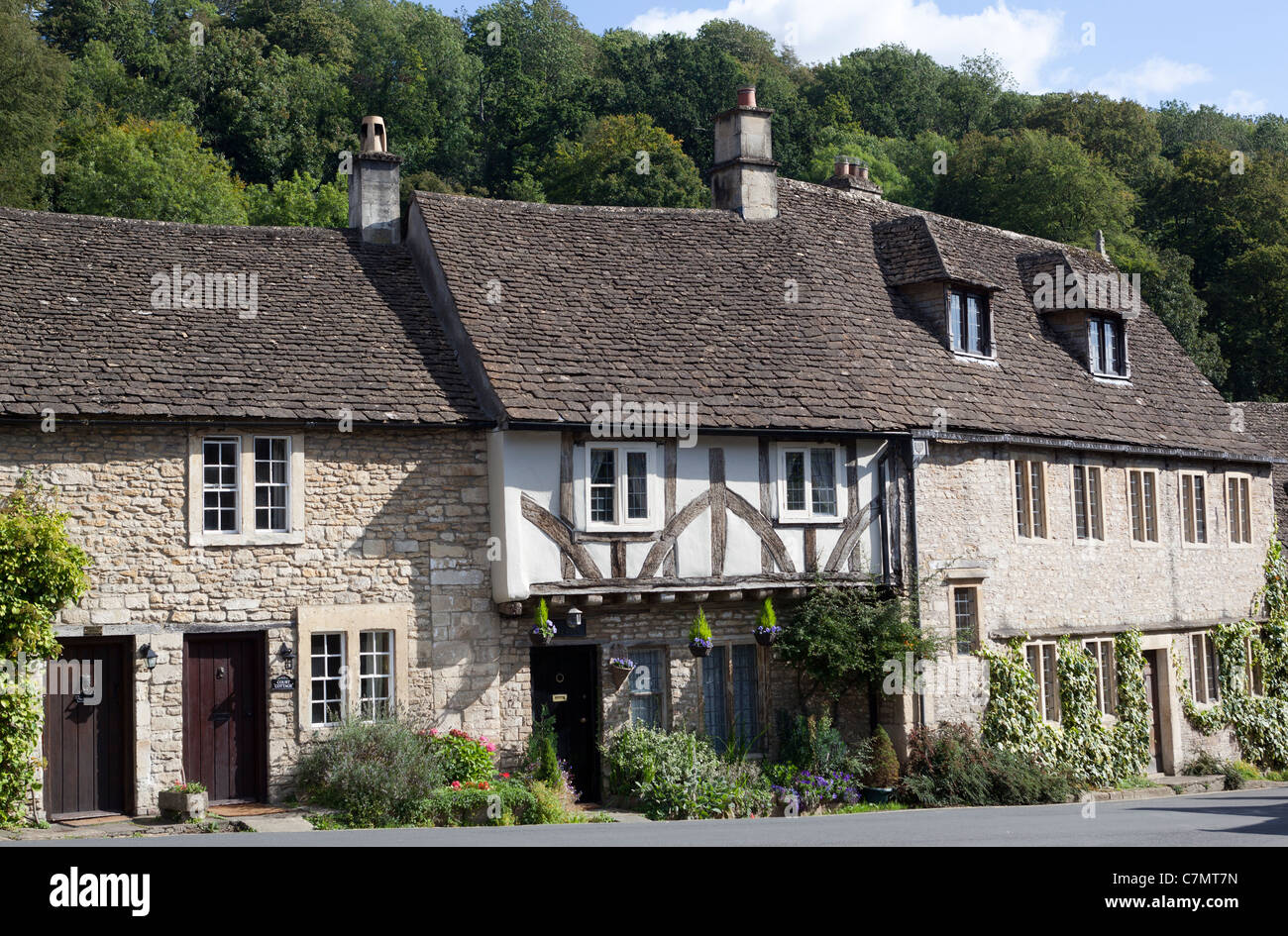 The Street Castle Combe Stock Photo - Alamy
