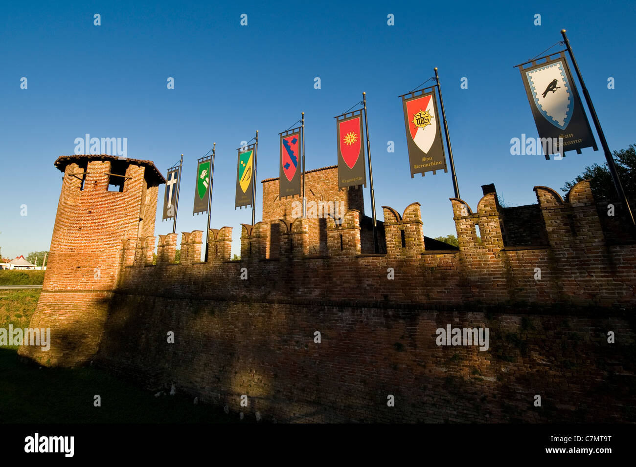 Visconti castle, Legnano, Lombardy, Italy Stock Photo - Alamy