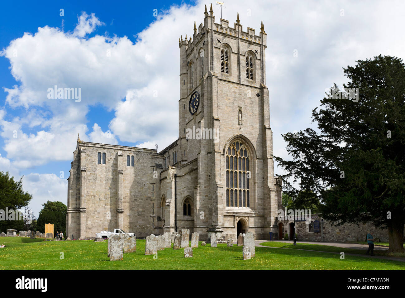 Christchurch Priory, Christchurch, Dorset, England, UK Stock Photo - Alamy