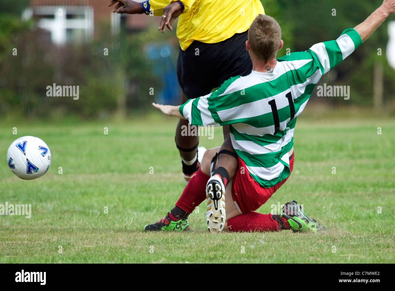 the local match Stock Photo - Alamy
