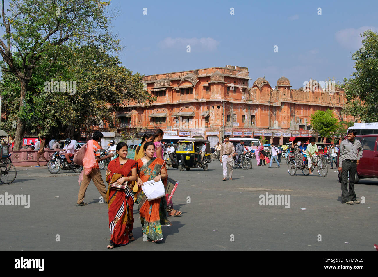 Jaipur city street hi-res stock photography and images - Alamy