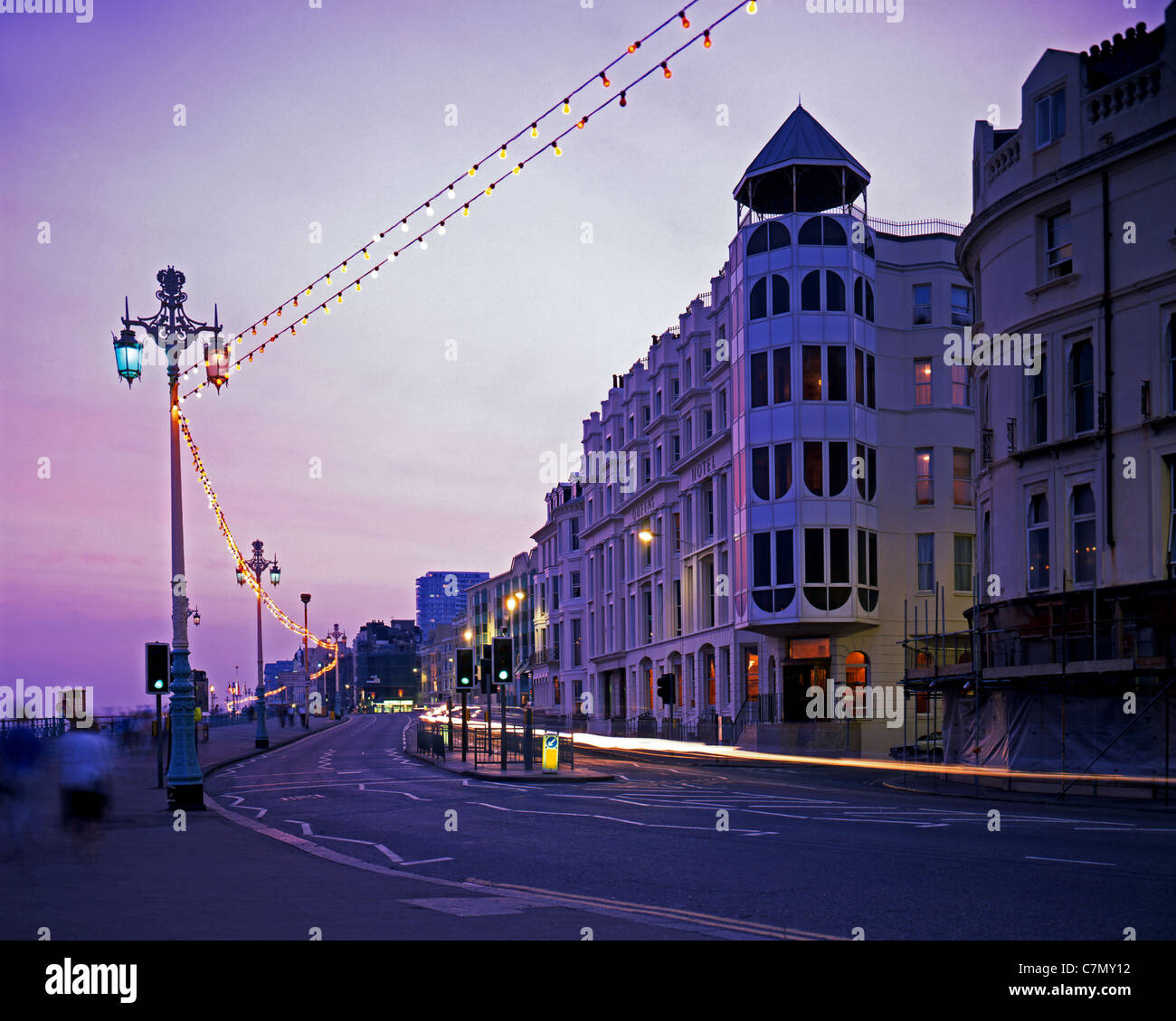 The night view in UK Stock Photo - Alamy