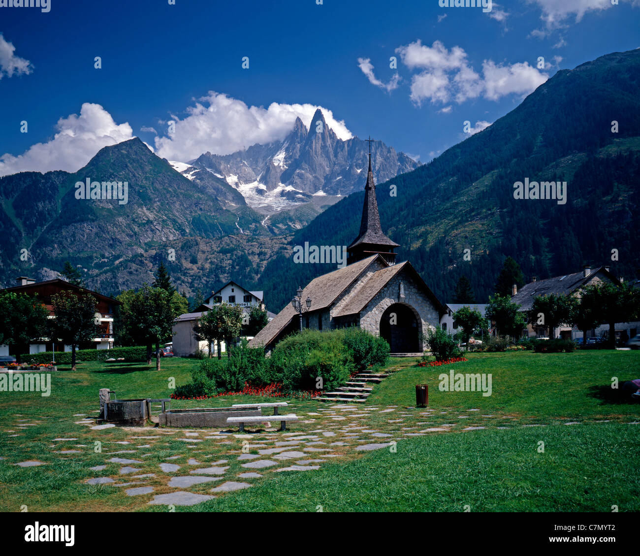 Church, Church, Park, Swiss Alps Stock Photo - Alamy