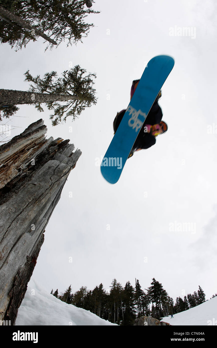 Snowboarding rail hi-res stock photography and images - Alamy