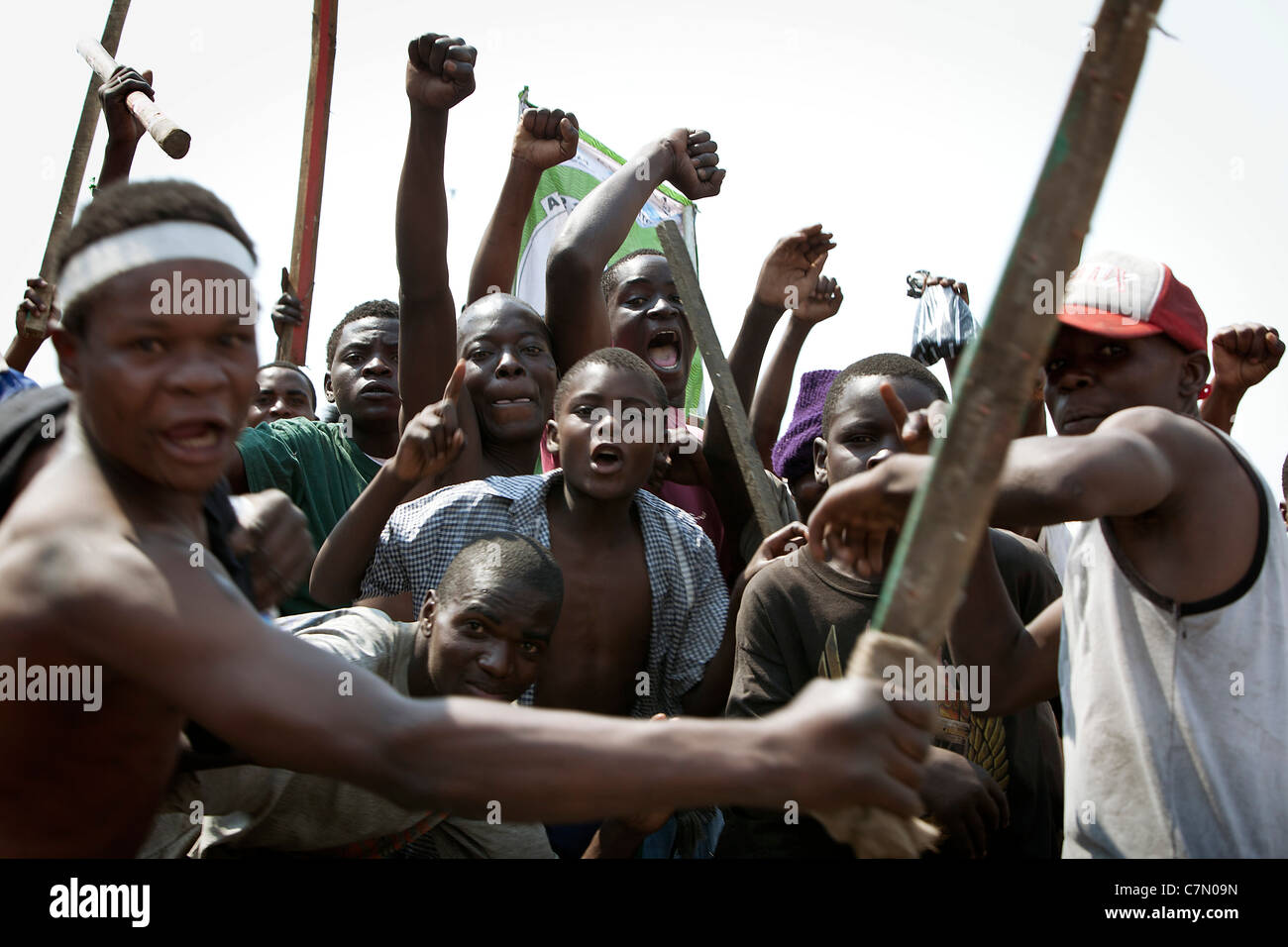 Rioters celebrating hi-res stock photography and images - Alamy