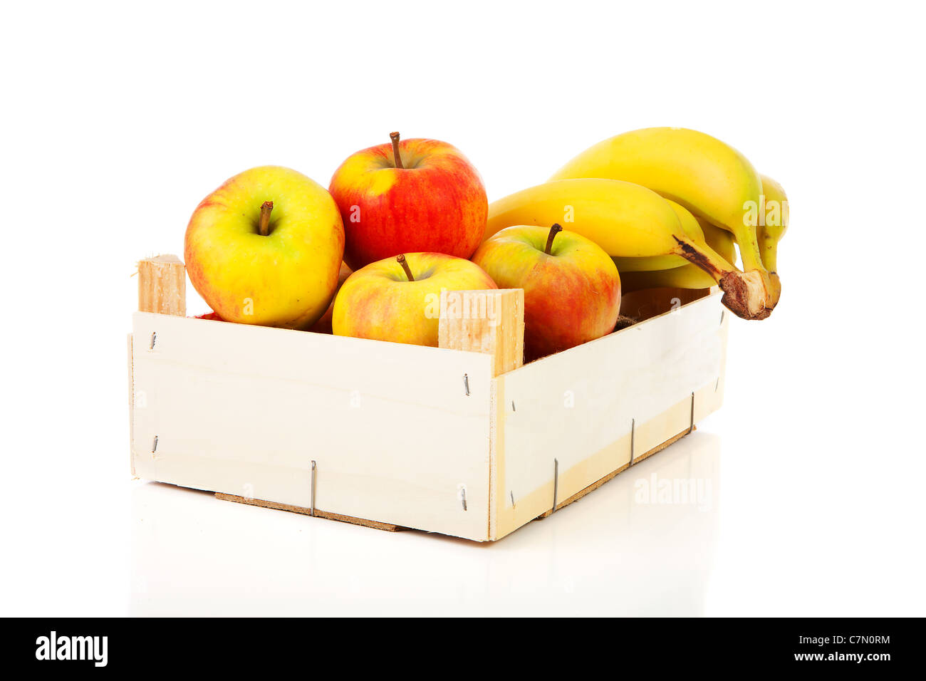 Apples box hi-res stock photography and images - Alamy