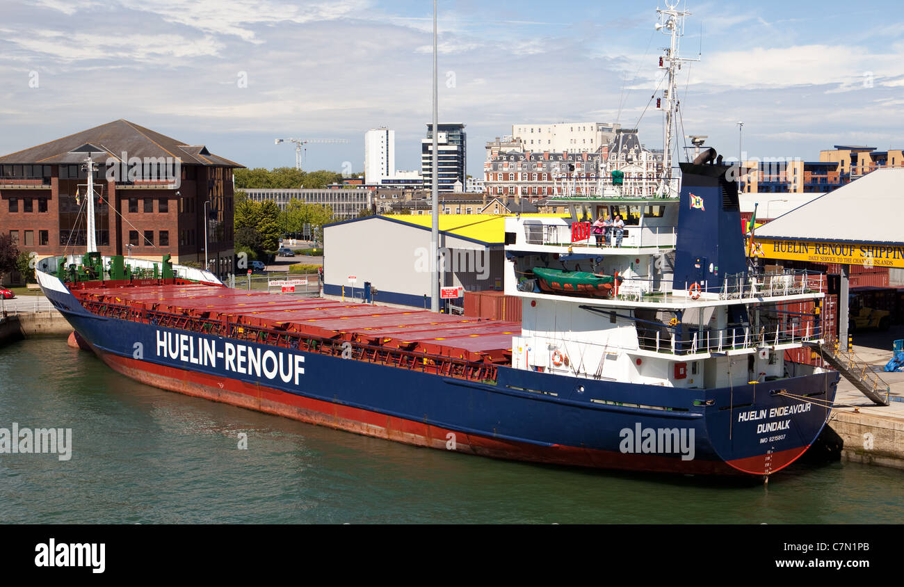 Huelin Endeavour.General Cargo Ship Berthed at Southampton Docks ... Huelin Endeavour.General Cargo Ship Berthed at Southampton Docks ...