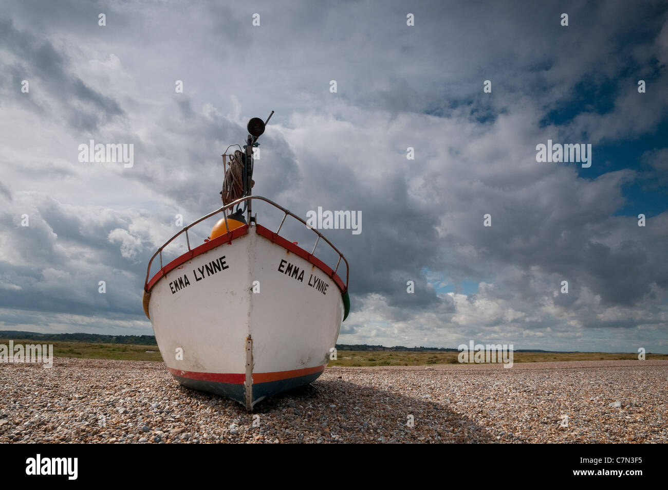 cley beach, north norfolk, england Stock Photo - Alamy