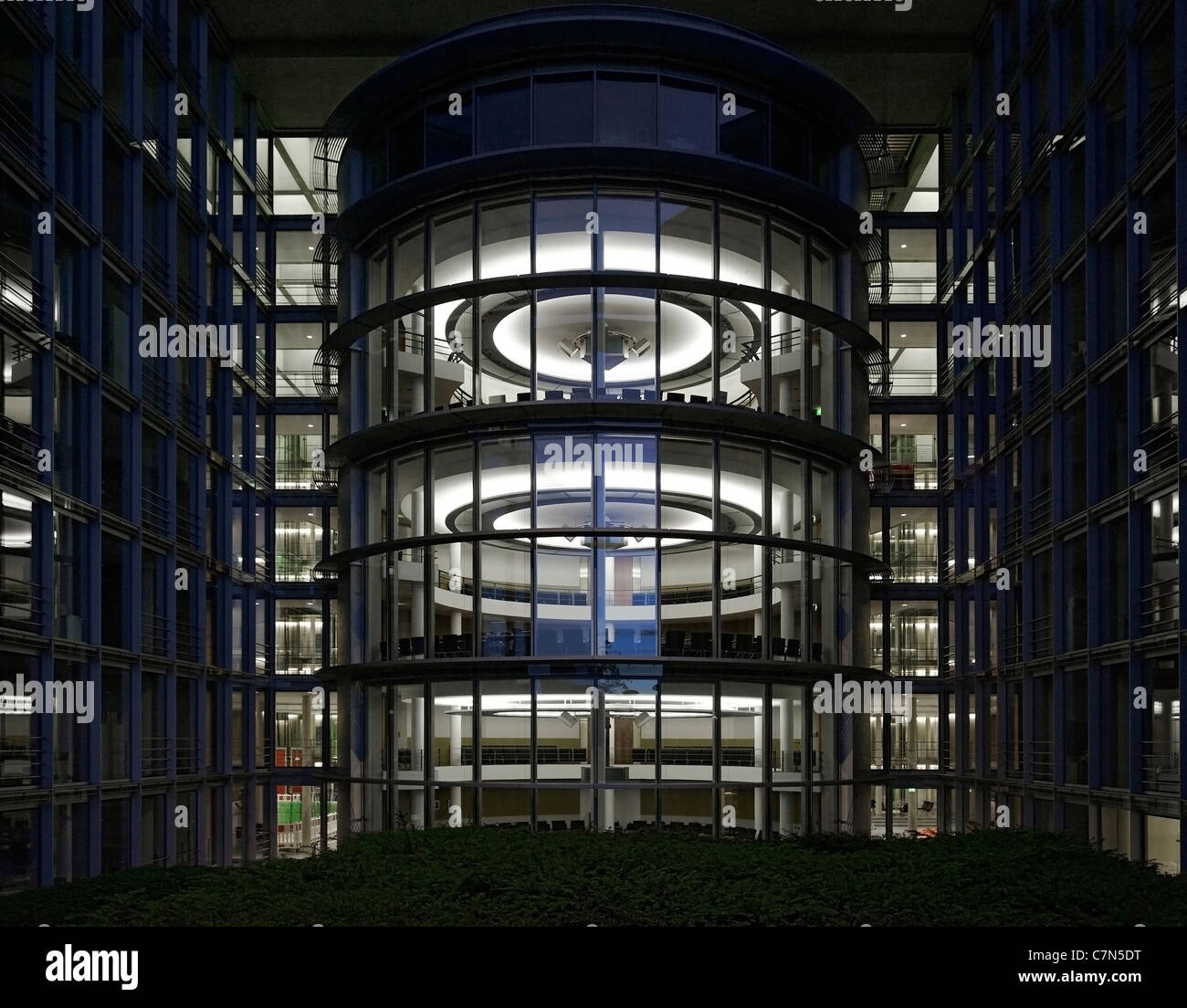 Conference room, Paul Loebe House, Government District, Berlin Mitte ...
