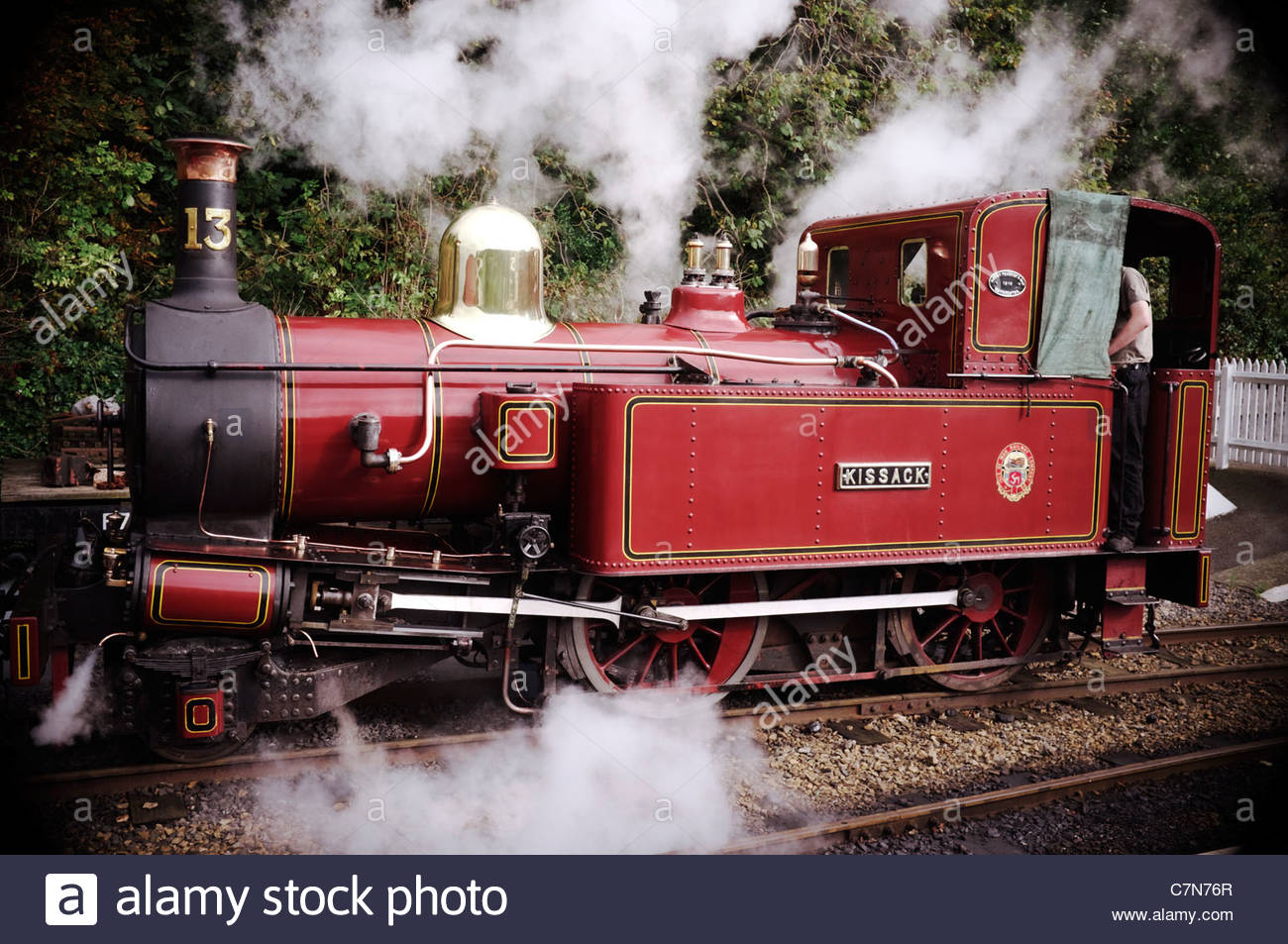 Steam Train Isle Of Man Douglas High Resolution Stock Photography and ...
