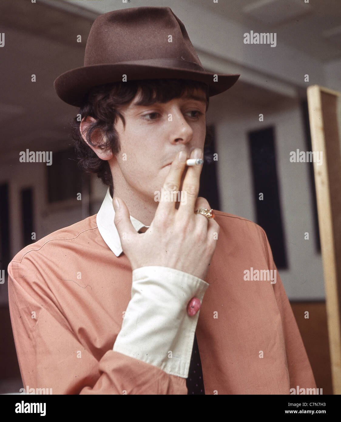 DONOVAN LEITCH Scottish folk singer in 1966. Photo Tony Gale Stock ...