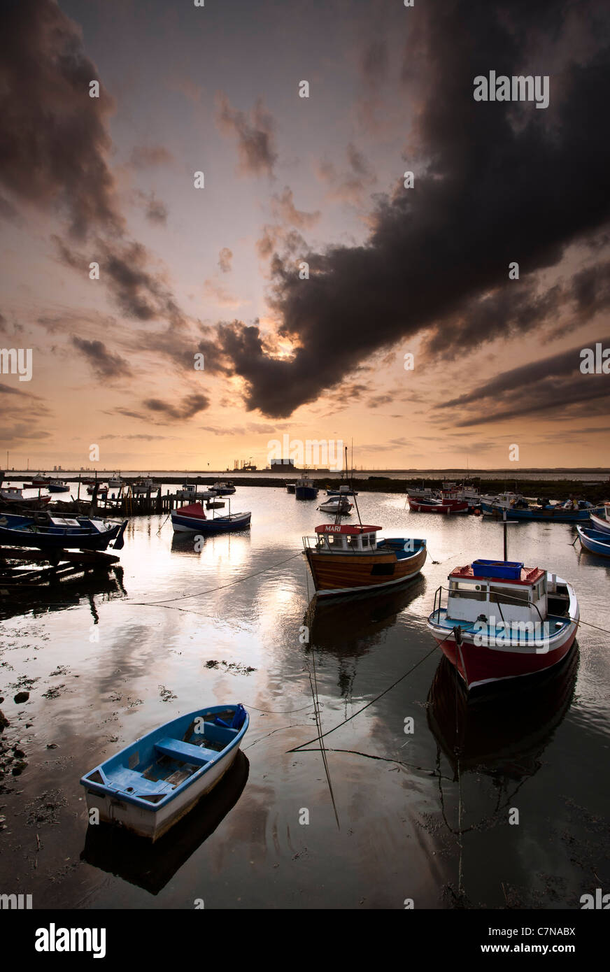 Paddys Hole, South Gare, Redcar and Cleveland Stock Photo - Alamy