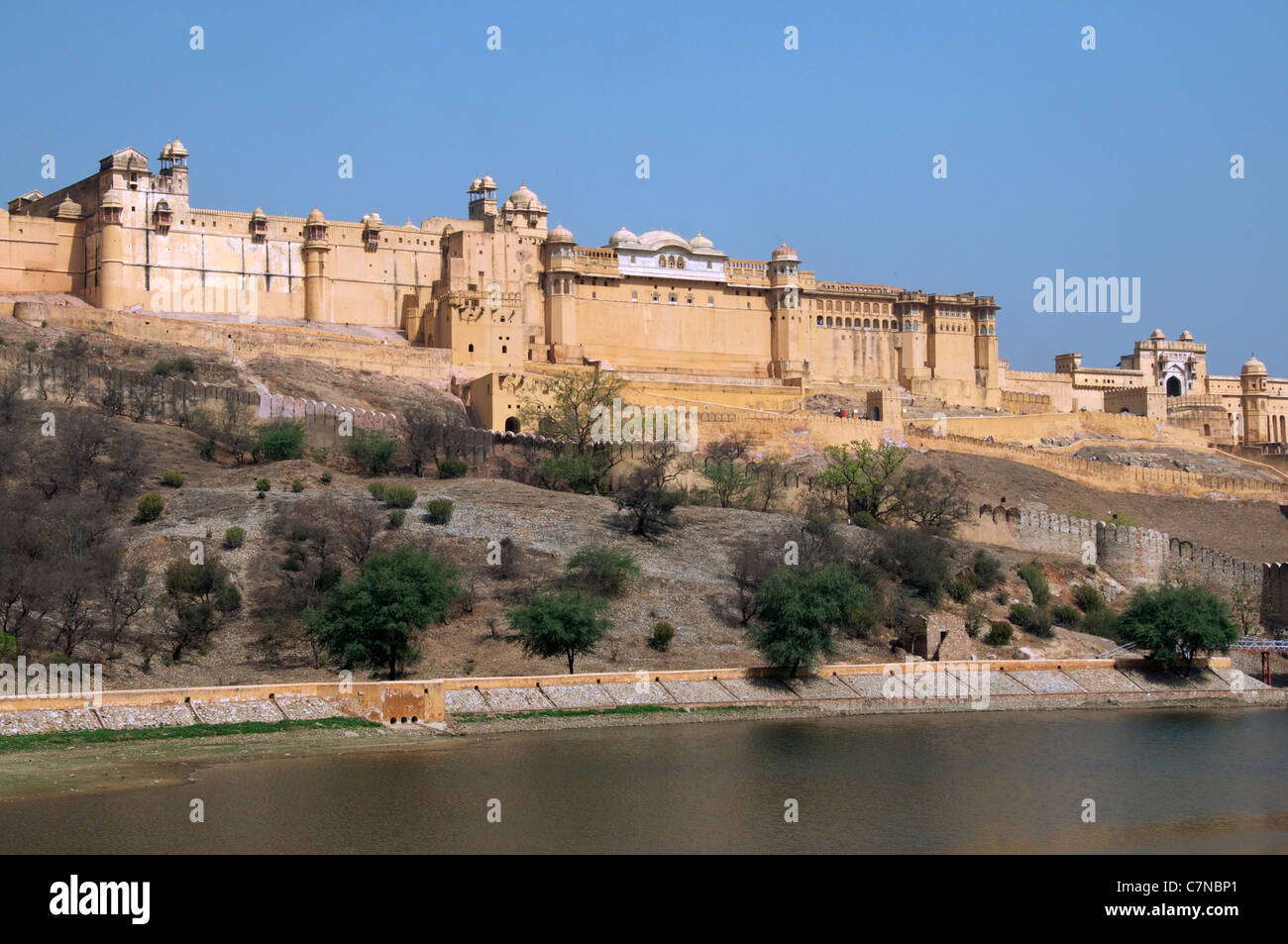 Panoramic view Amber Palace Rajasthan India Stock Photo - Alamy