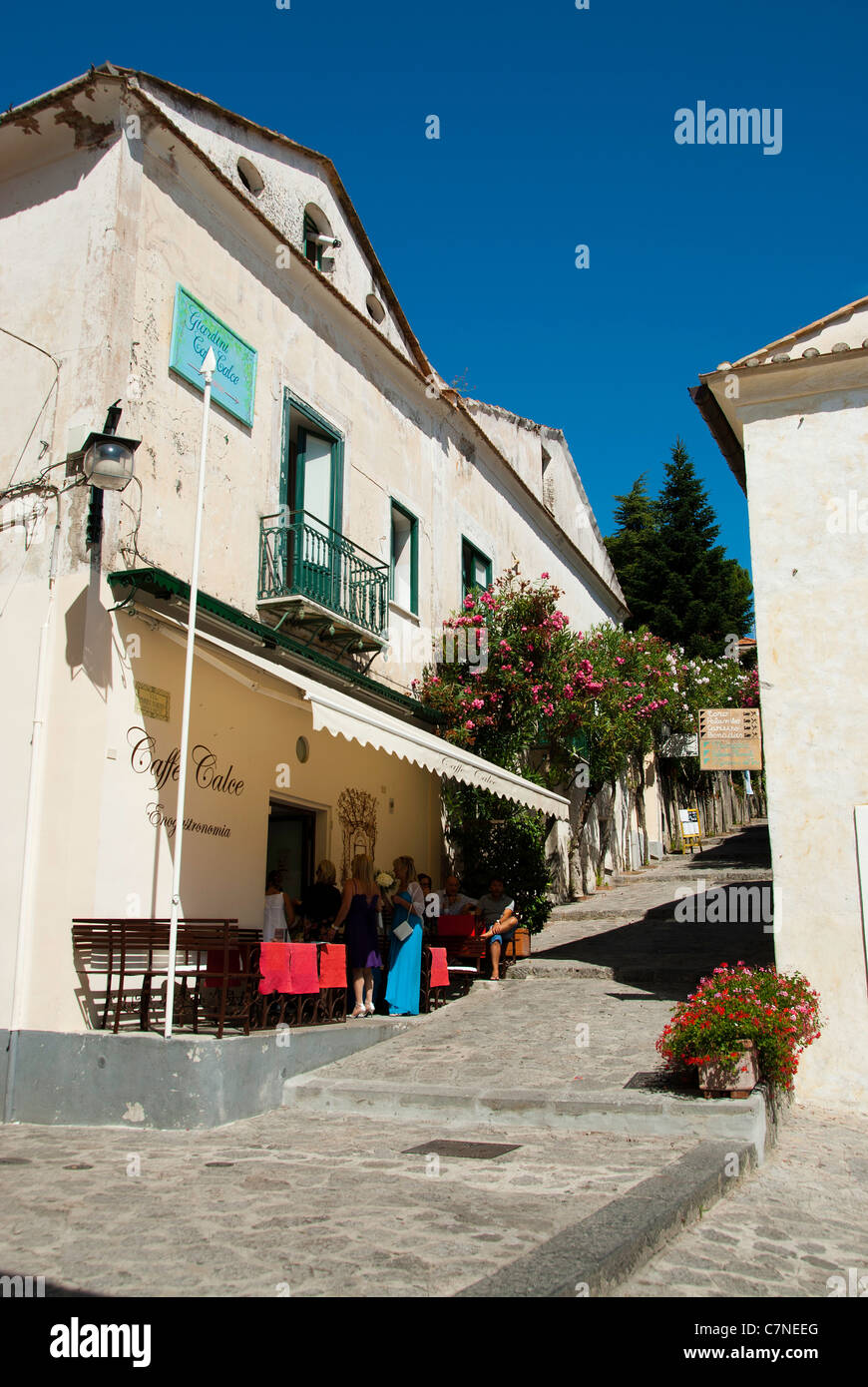 Street scene in Rovello, Italy Stock Photo - Alamy