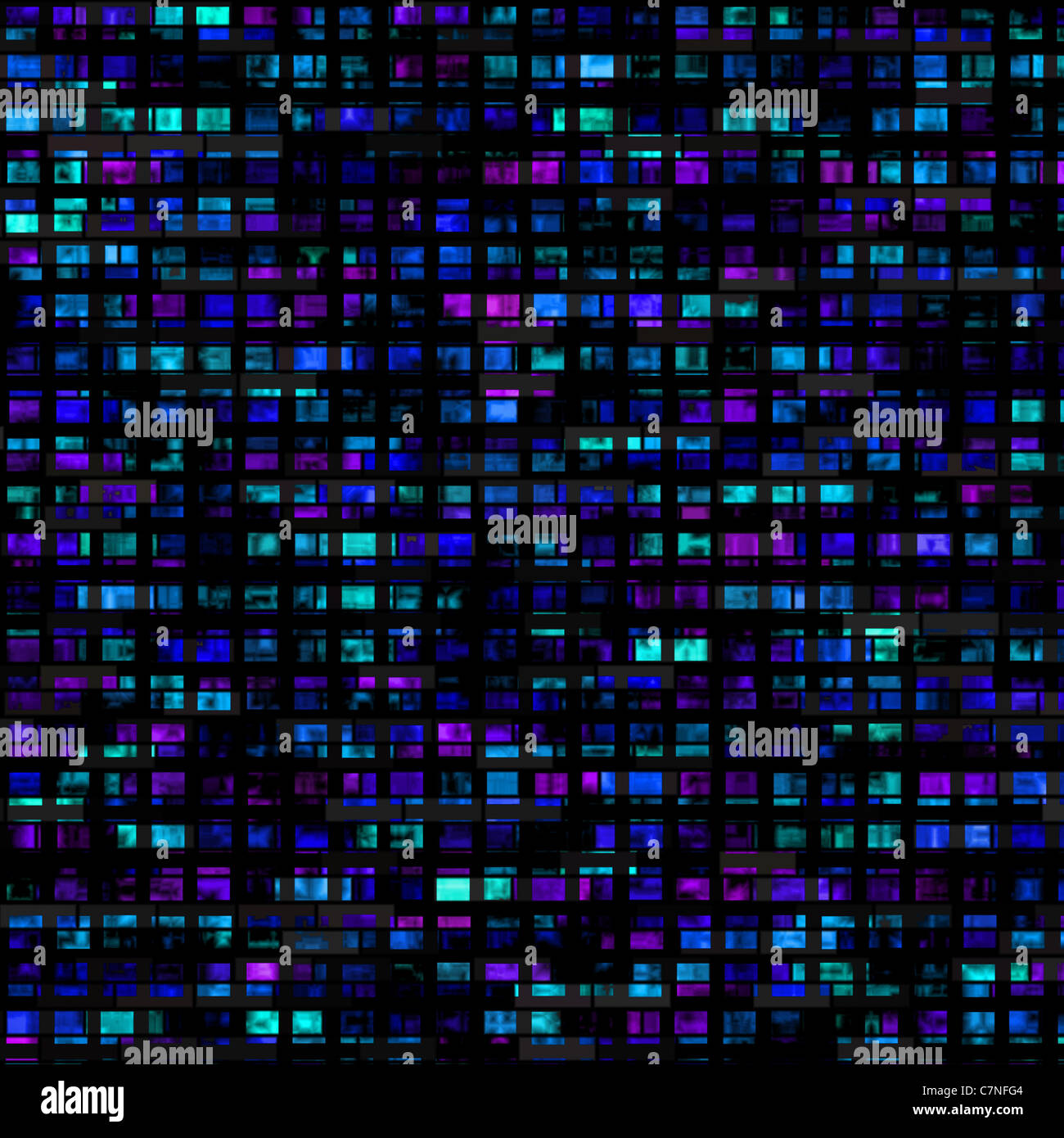 Blue and purple squares geometric seamless pattern that makes a nice ...
