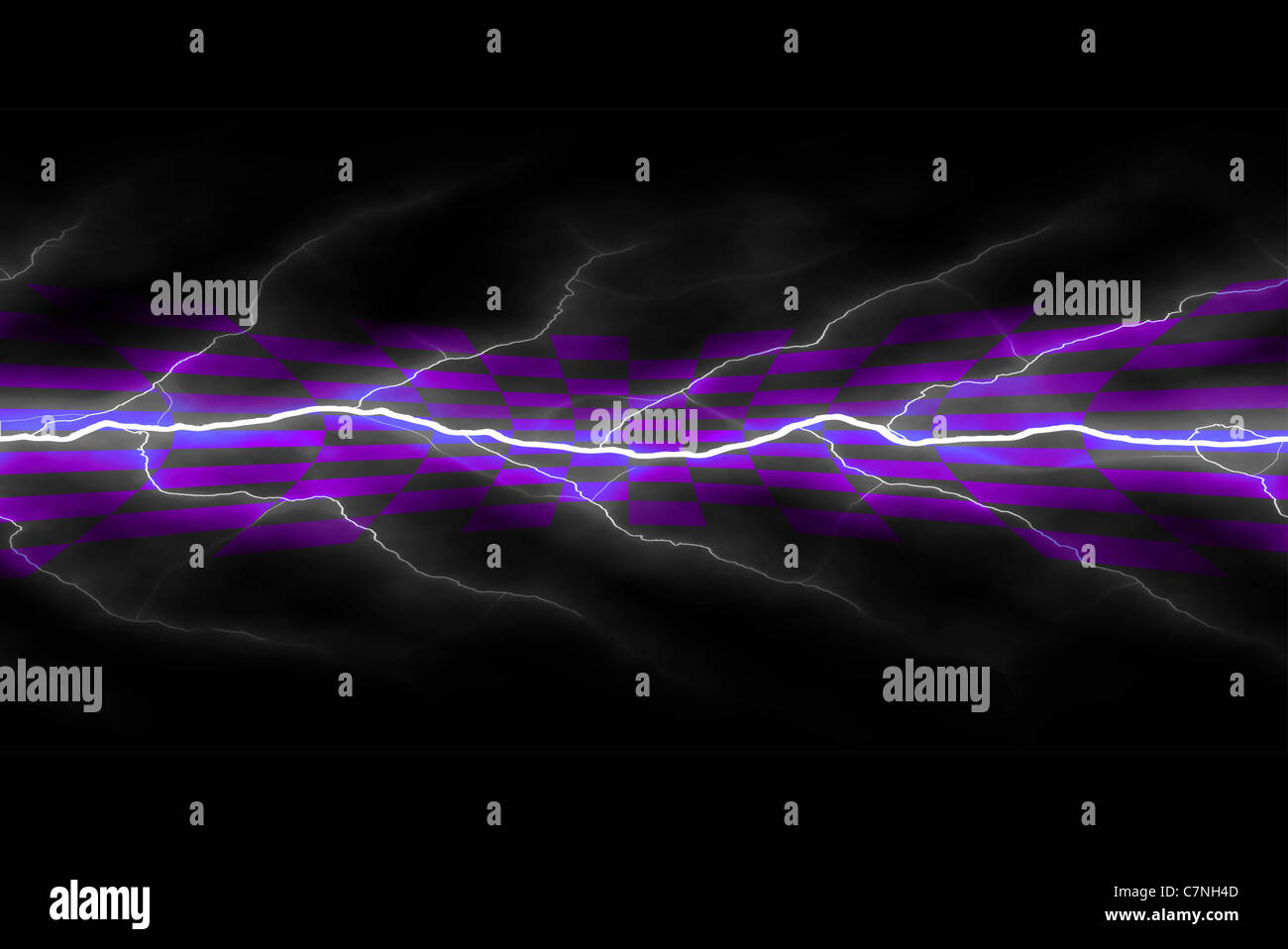 A background texture with bright glowing electricity flowing through ...