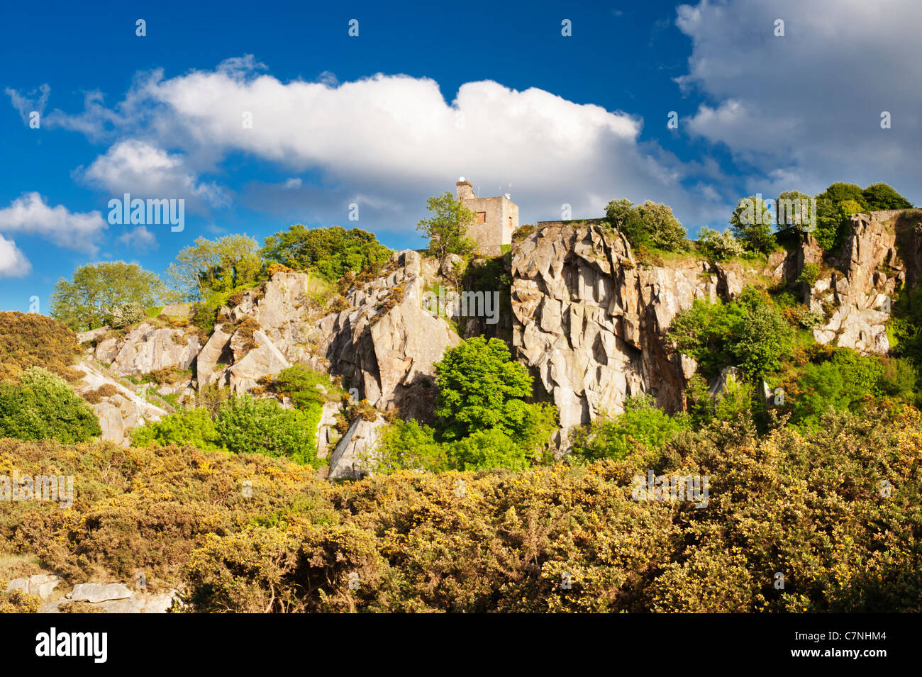 Dalkey Quarry, a disused granite quarry between Dalkey and Killiney ...