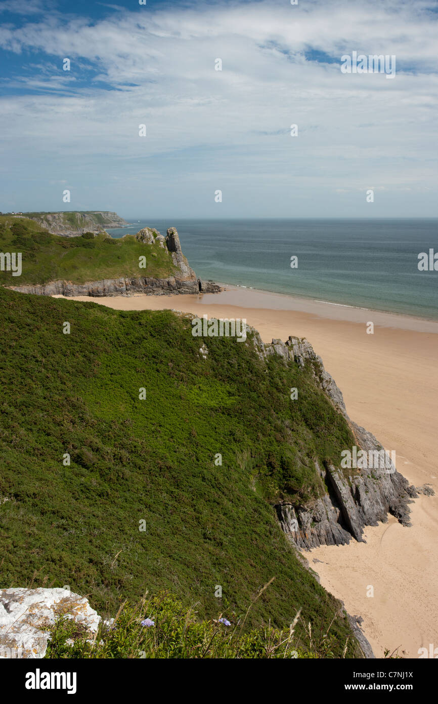 Gower Peninsula in summer Stock Photo - Alamy
