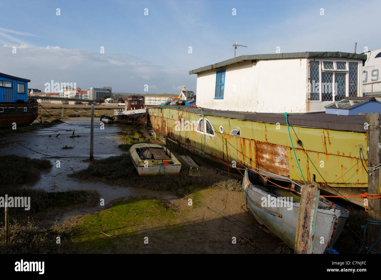 Shoreham houseboats hi-res stock photography and images - Alamy