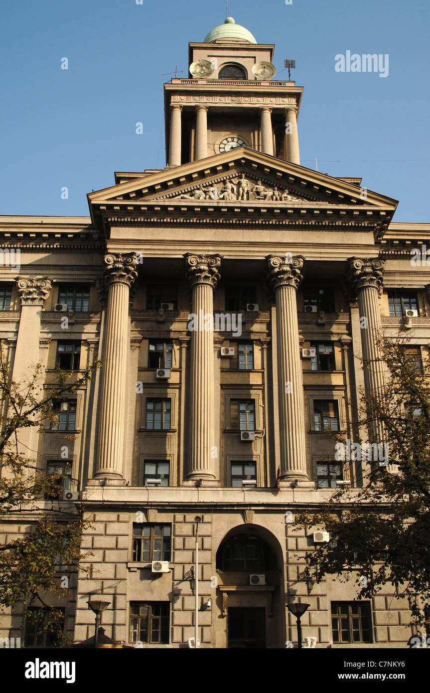 Belgrade serbia building hi-res stock photography and images - Alamy