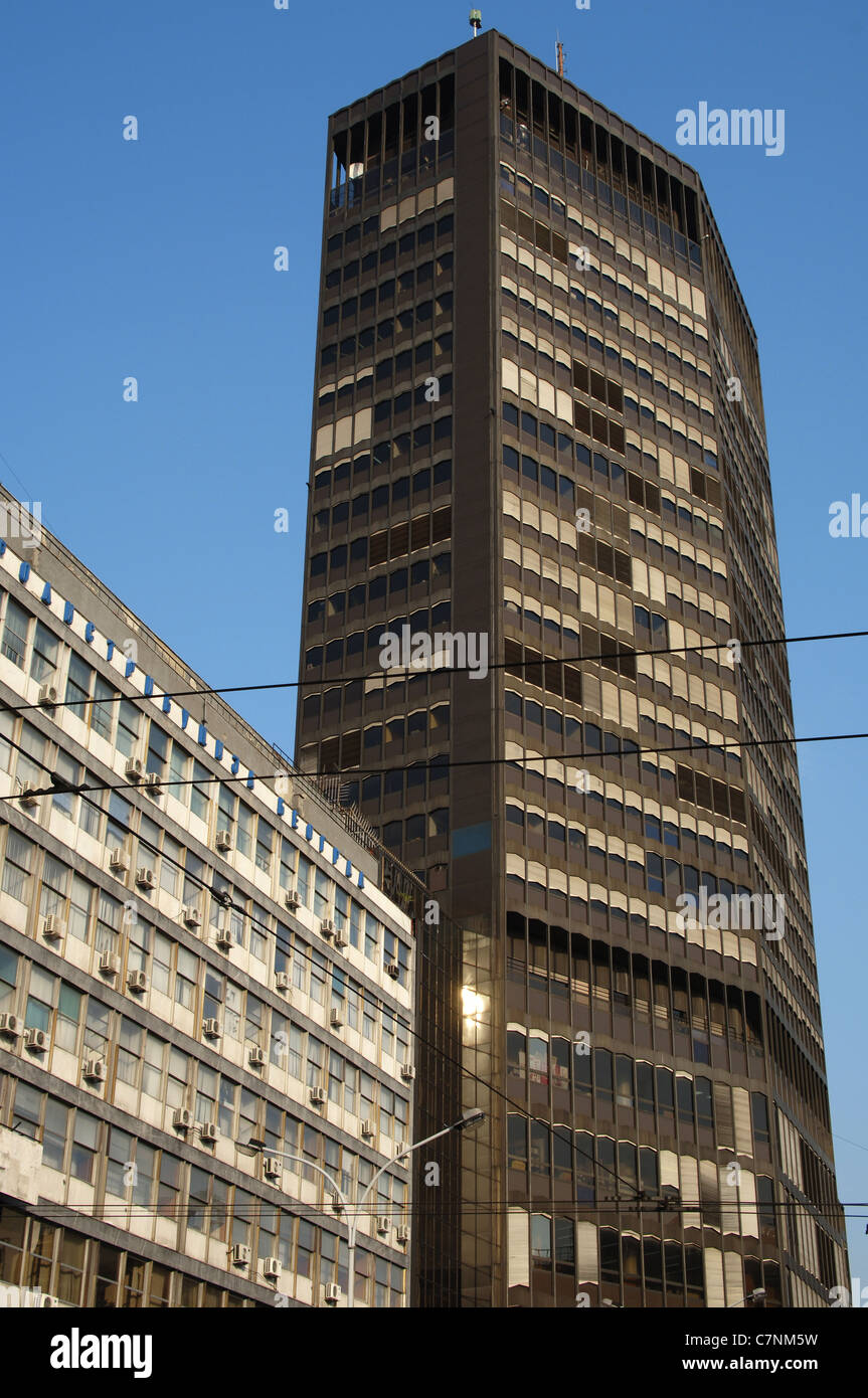 Serbia. Belgrado. Beogradanka building. Built between 1969 and 1974 by ...