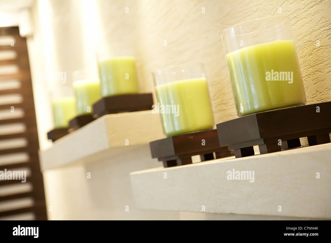 Shelf candles hi-res stock photography and images - Alamy