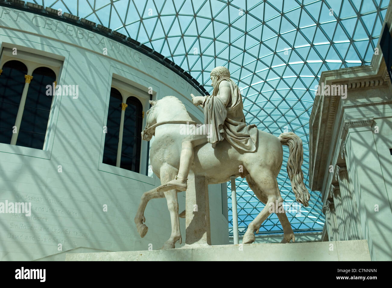 details of the British Museum of human history and culture. London ...
